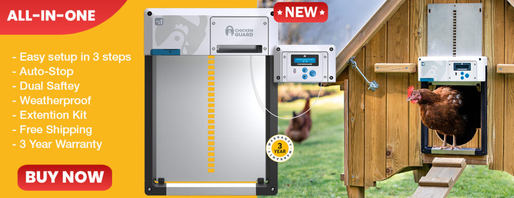 Self Locking Door Kit for Chicken Coops - ChickenGuard