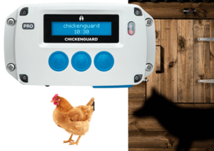 ChickenGuard Pro - Automatic Timed Chicken Door with Light Sensor